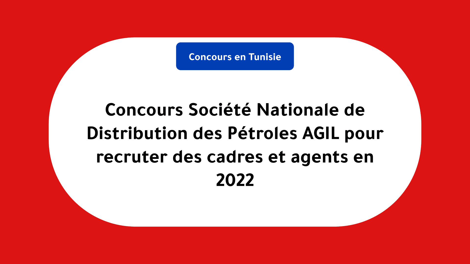 Concours SNDP AGIL pour recruter des cadres et agents en 2022